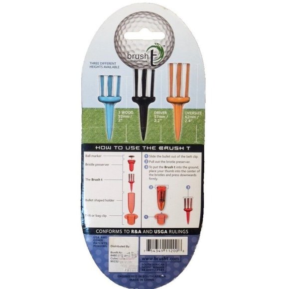 Brush-t | Other | Brush T Golf Tees Driver T 24 Oversize Authentic ...